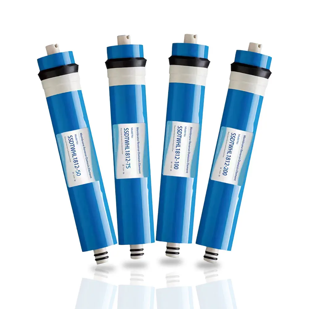 1812- 50 /75 GPD Home Kitchen RO Membrane For 5 Stage Water Filter ...