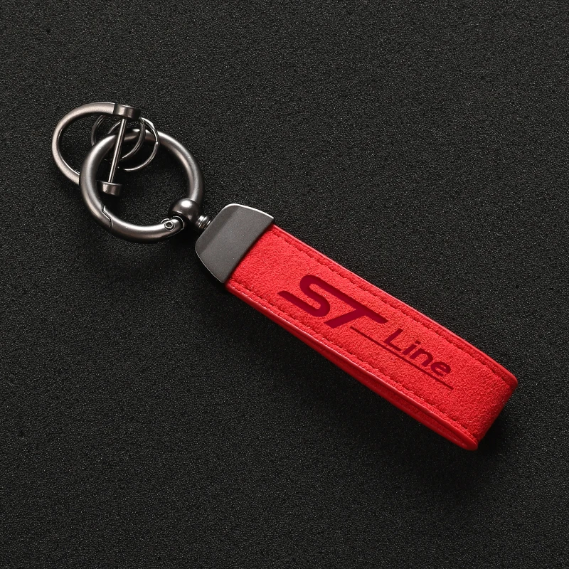 Sports High Quality Leather Keychain 4S custom gift Key Rings with ...