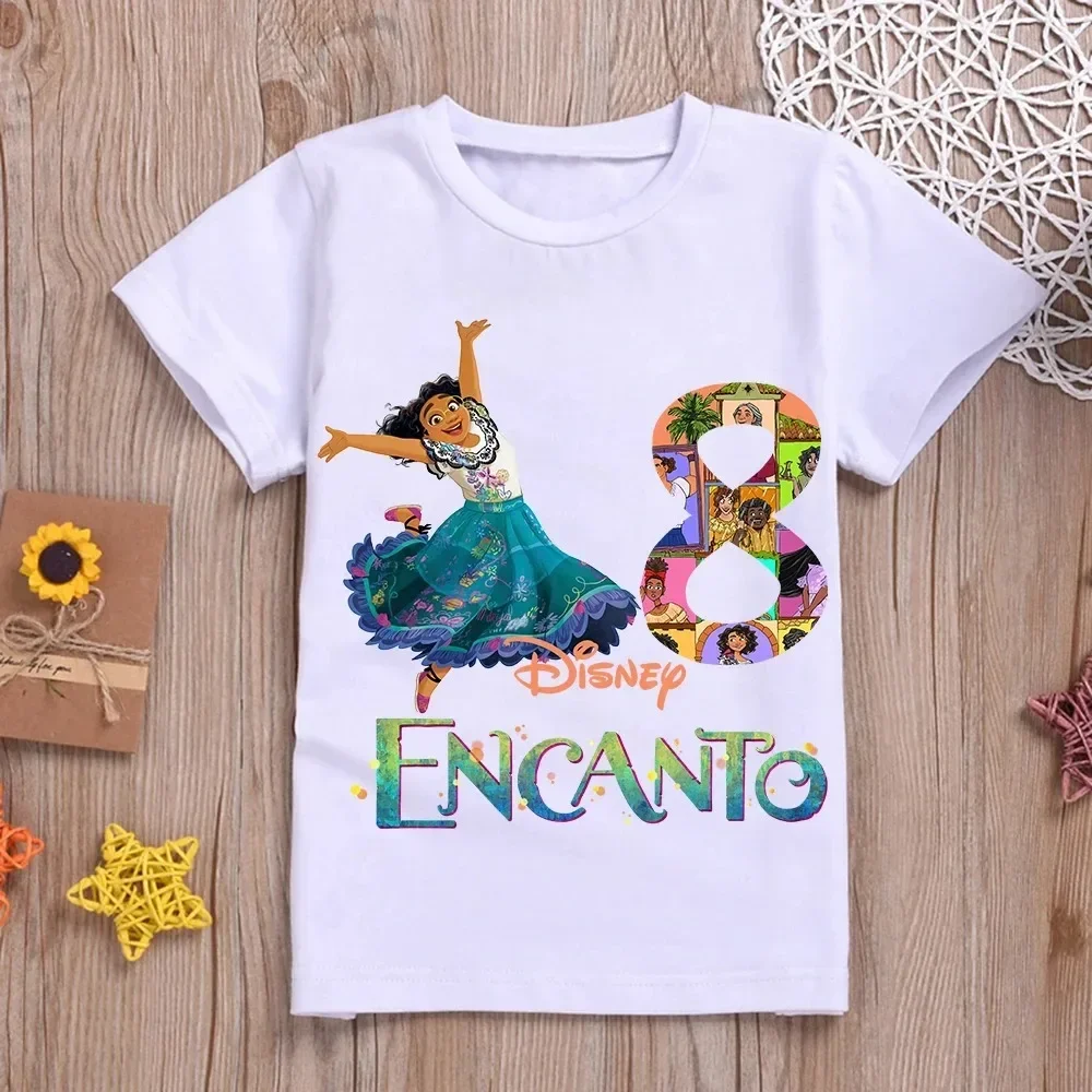 Camisetas para niños con encanto Mirabel, camisetas de Disney con ...