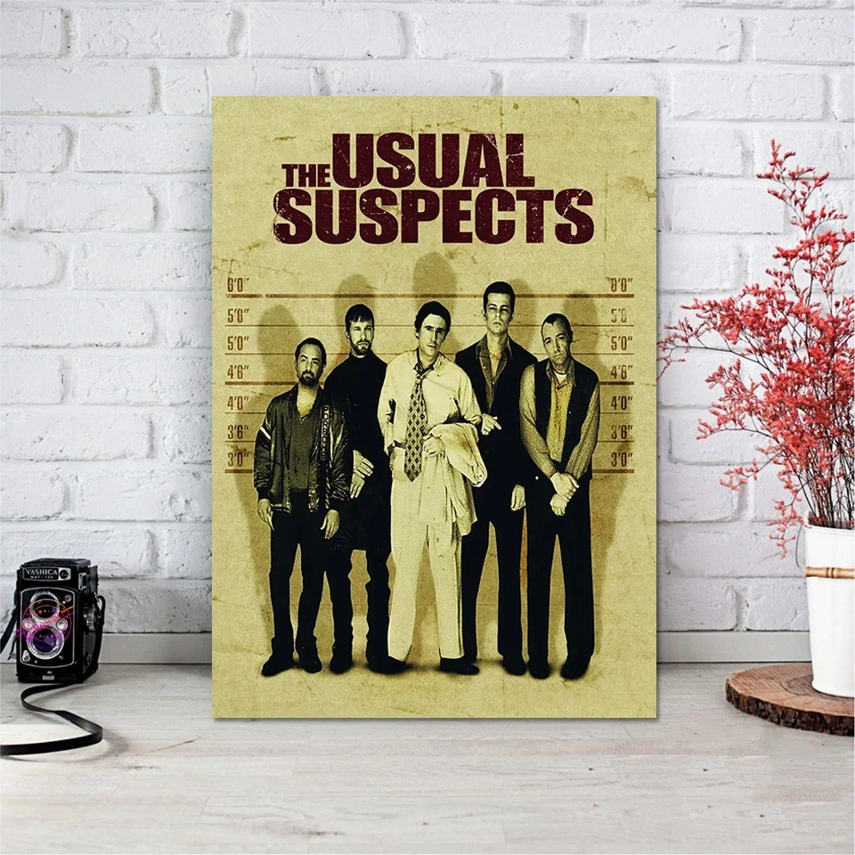 The Usual Suspects Poster Canvas Silk Posters And Prints Wall Art For ...
