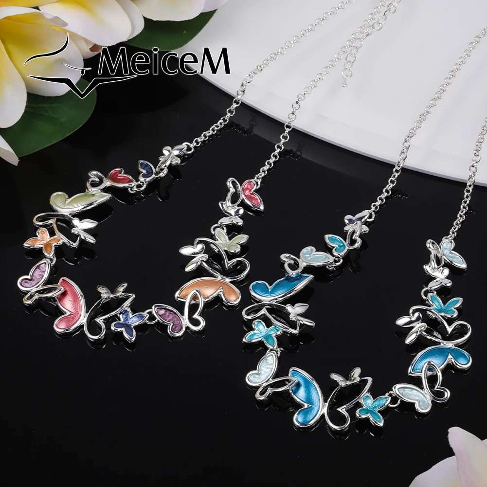 Elegant-Colorful-Necklace-2022-New-Fashion-Beautiful-Party-Clavicle ...
