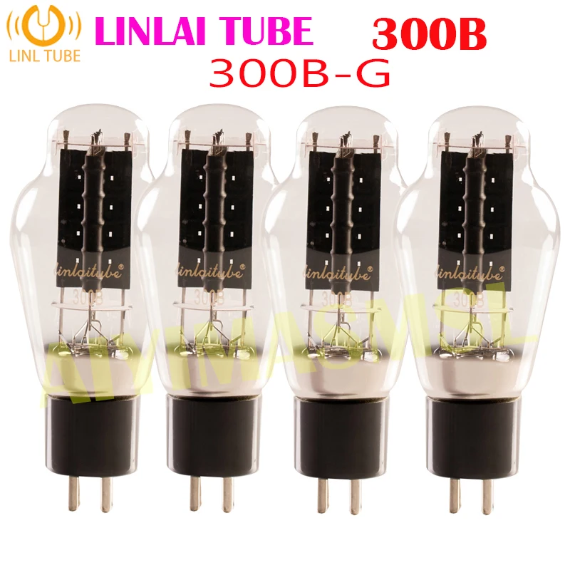 LINLAI 300B 진공관 교체용 골드 라이온 Shuuguang Psvane JJ 골든 라이온 300B 전자 튜브 시리즈 ...
