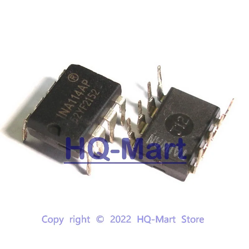 AMPLIFICADOR DE INSTRUMENTOS DE PRECISIÓN, Chip IC, INA114AP DIP 8 INA114 INA114A, 1 piezas ...