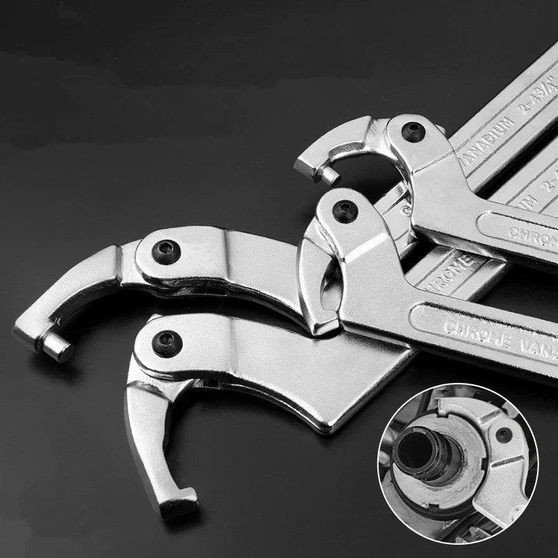 Water-Meter-Wrench-Hook-C-Type-Wrenchs-Shock-Absorber-Round-Nut-Spanner ...