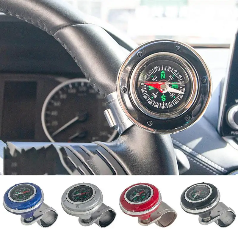 Direction-Ball-With-Compass-Universal-Turning-Car-Steering-Wheel ...