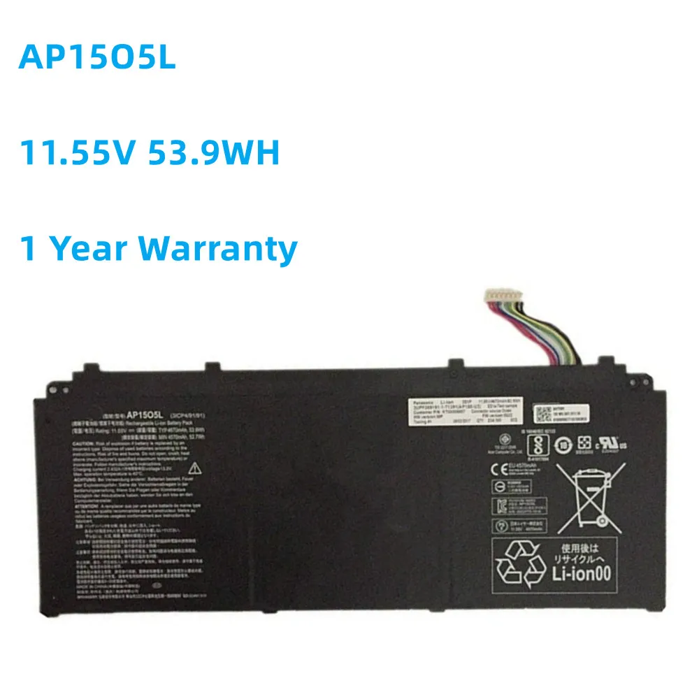 AP15O5L-11-55V-53-9Wh-AP1505L-AP1503K-Laptop-Battery-for-Acer-Aspire-S ...