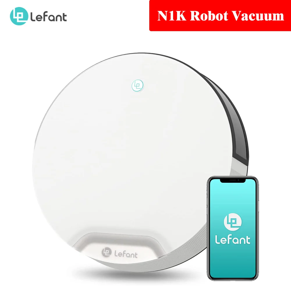 Lefant-N1K-Robot-Vacuum-Cleaner-Slim-Tangle-Free-for-Girl-Woman-WiFi ...