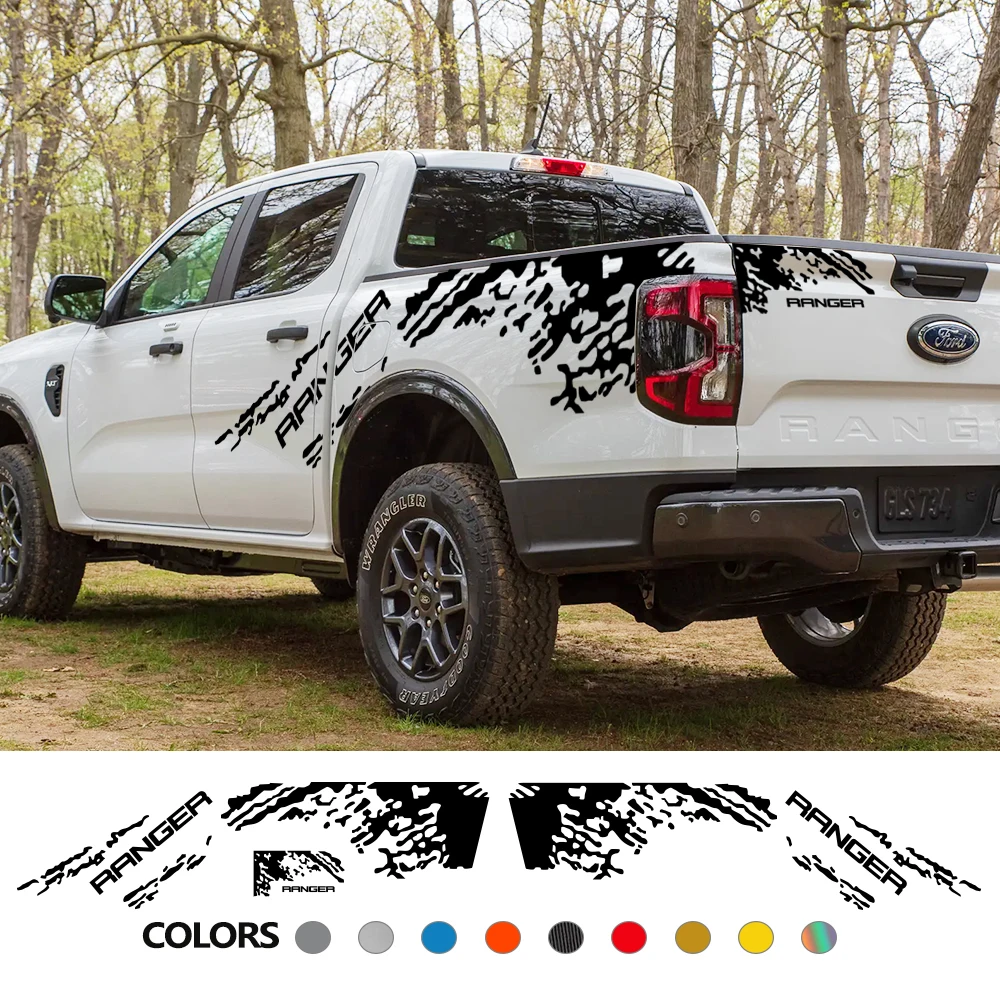 Pegatinas-de-coche-para-Ford-Ranger-T6-Raptor-decoraci-n-de-estilo ...