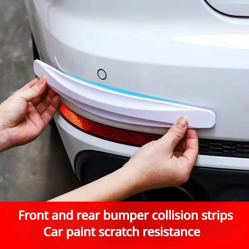 2pcs-Car-Bumper-Protector-Strip-Guard-Corner-Protection-Strips-Scratch ...