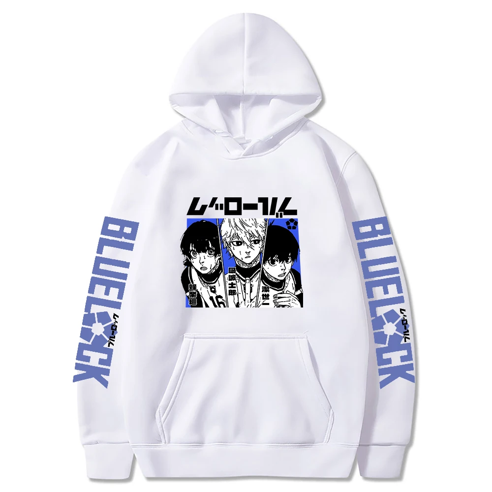 Men Sweatshirt Blue Lock | Blue Lock Manga Anime | Bluelock Manga ...