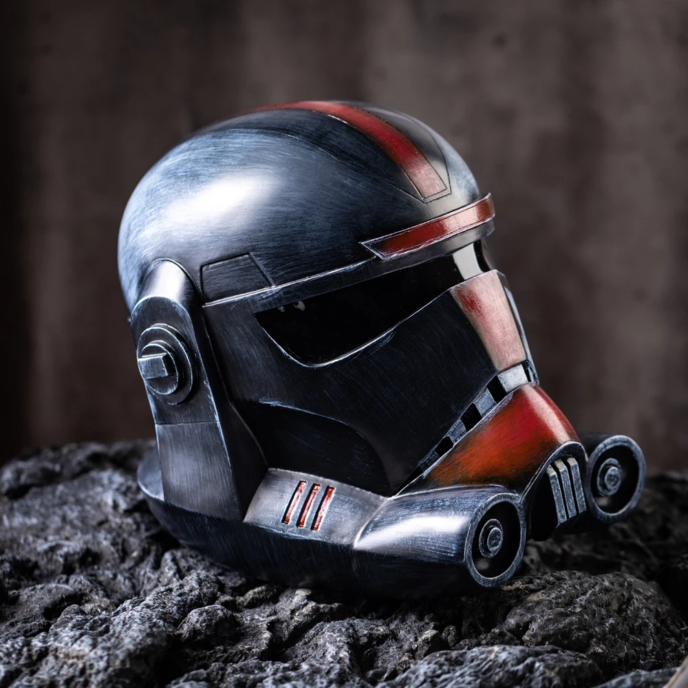 Anime Star Wars: The Bad Batch Hunter Helmet Cosplay Costumes ...