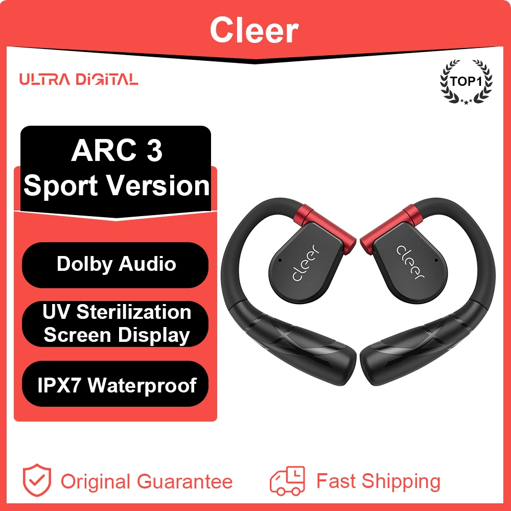 New-Arrival-Cleer-ARC-3-Sports-Version-Open-Ear-Earphones-UV ...