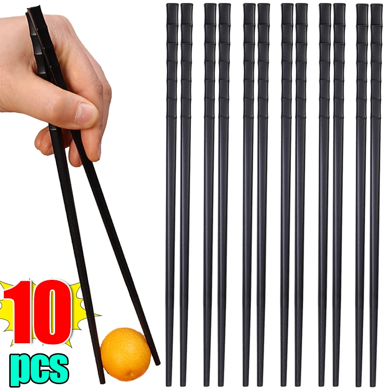 10-2pcs-Chinese-Chopstick-Sushi-Food-Chop-Sticks-Reusable-Anti-Slip ...