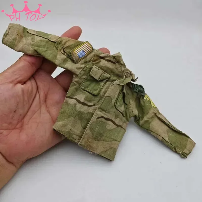 1/6 Scale Male Soldier Desert Camouflage Shirt US Military Uniforms ...