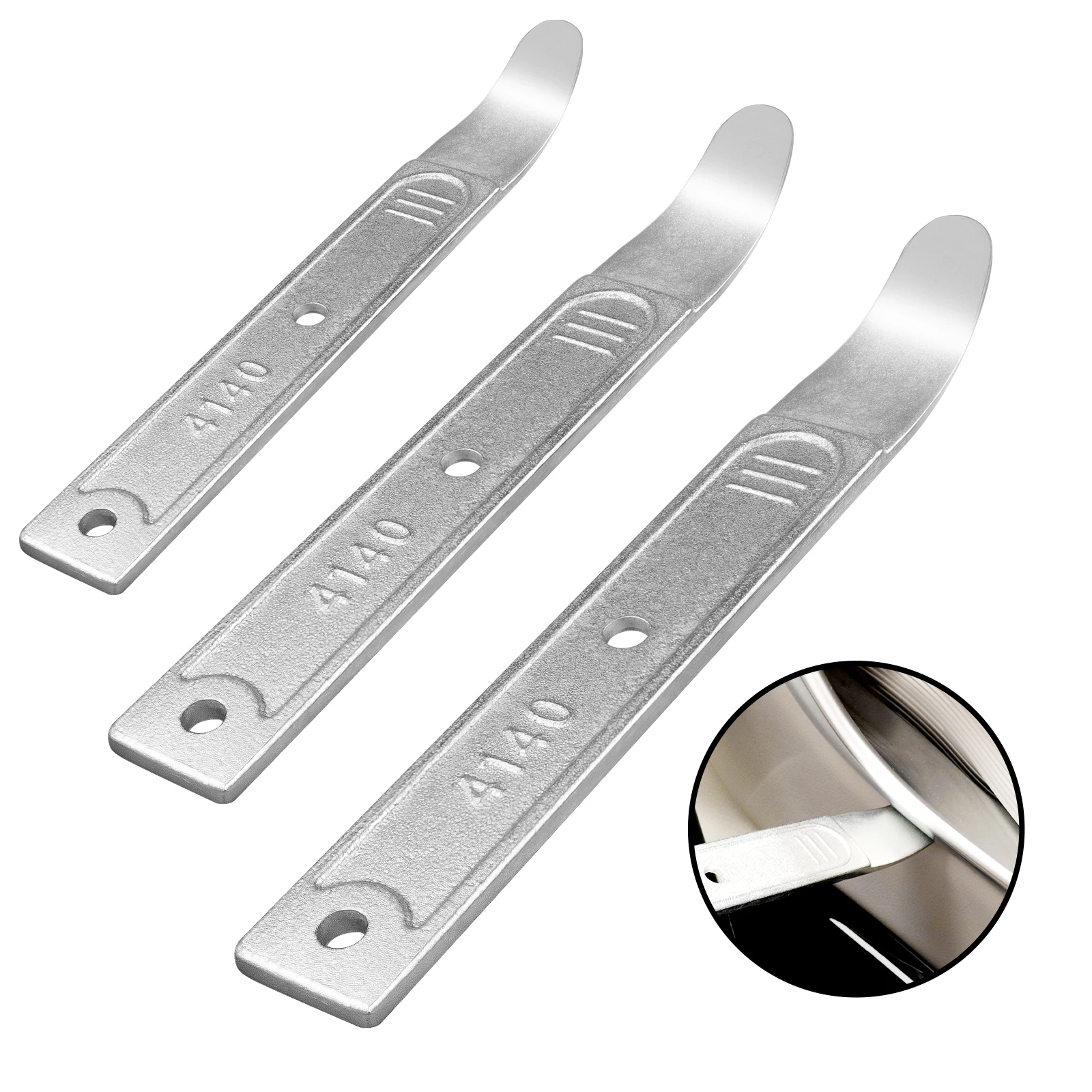 4140 Pry Tool Pry Bar Trim Removal Tool Pocket Pry Bar Car Trim Removal ...