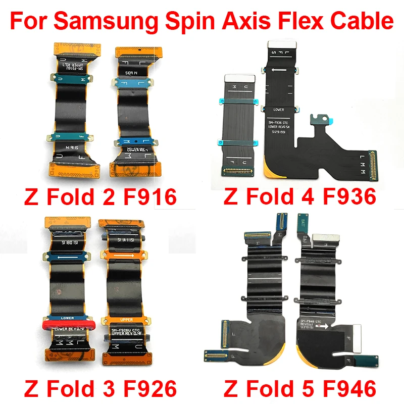 Motherboard Connector LCD Display Cable For Samsung Galaxy Z Fold 2 3 4 ...