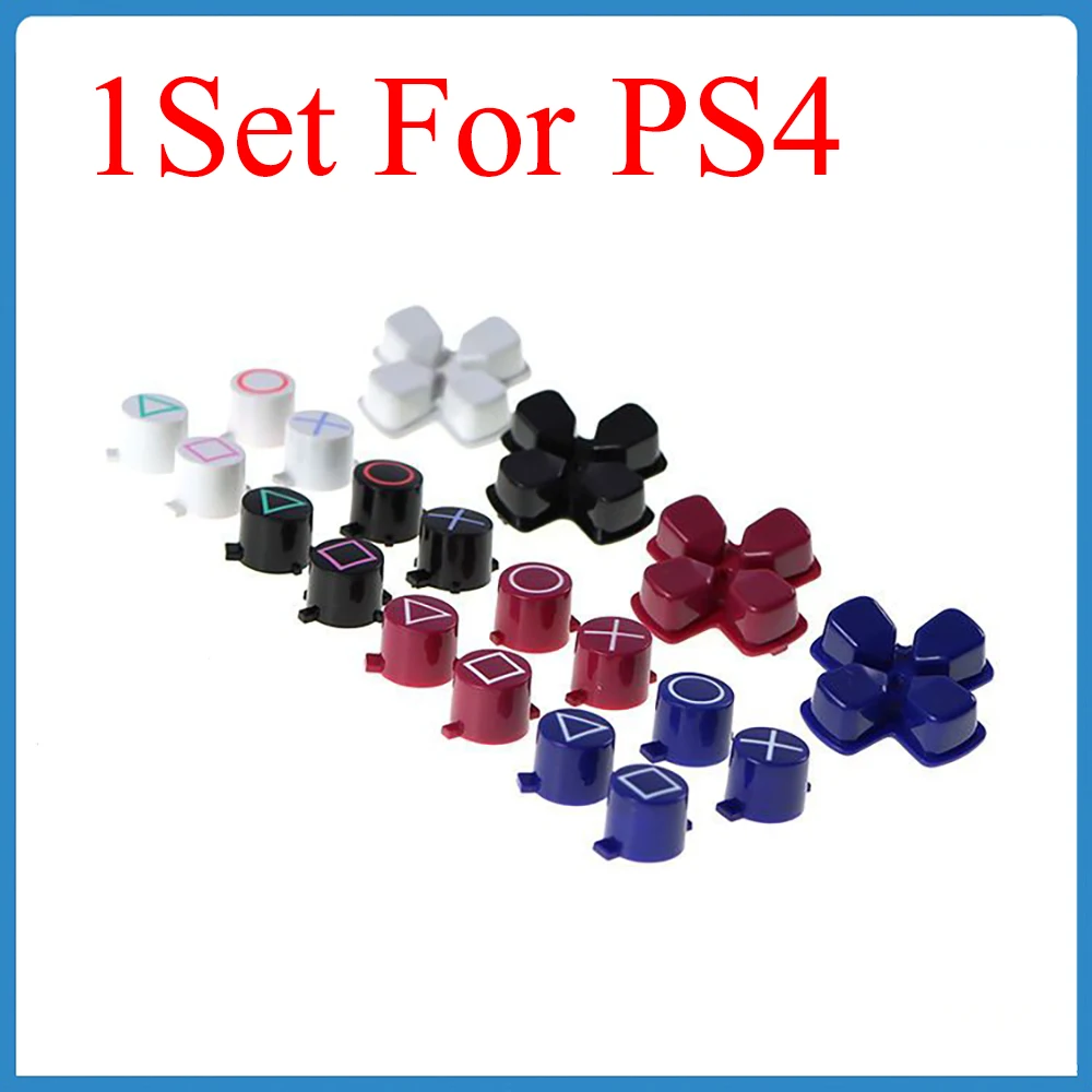 1Set-For-PS4-Gamepad-ABXY-Button-For-Sony-PS4-Plastic-Handle-ABXY-Cross ...