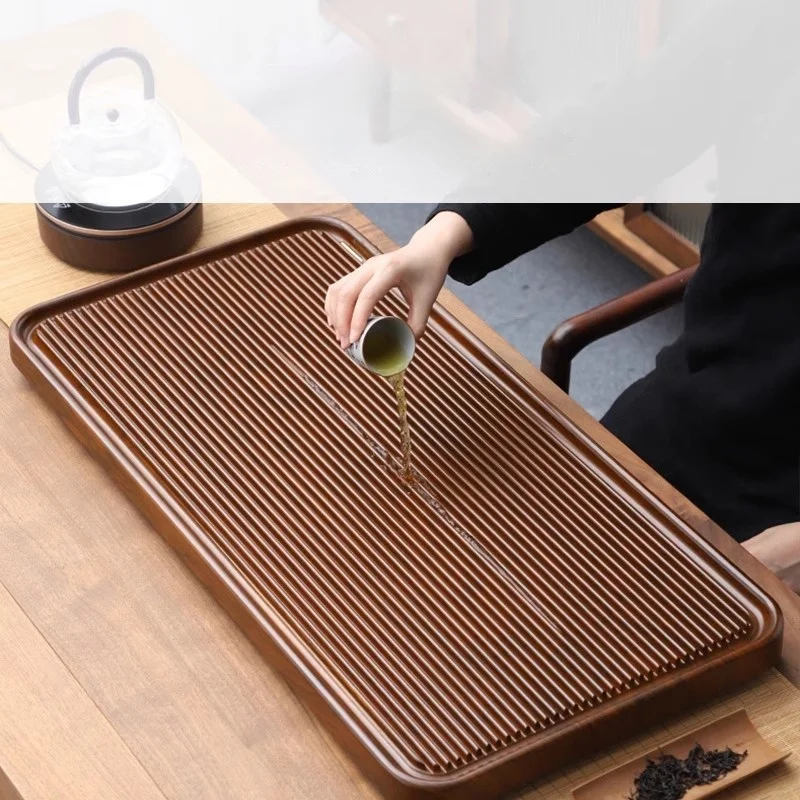 GIANXI-Natural-Bamboo-Tea-Tray-Wooden-Tray-Retro-Storage-Drainage-Tea ...