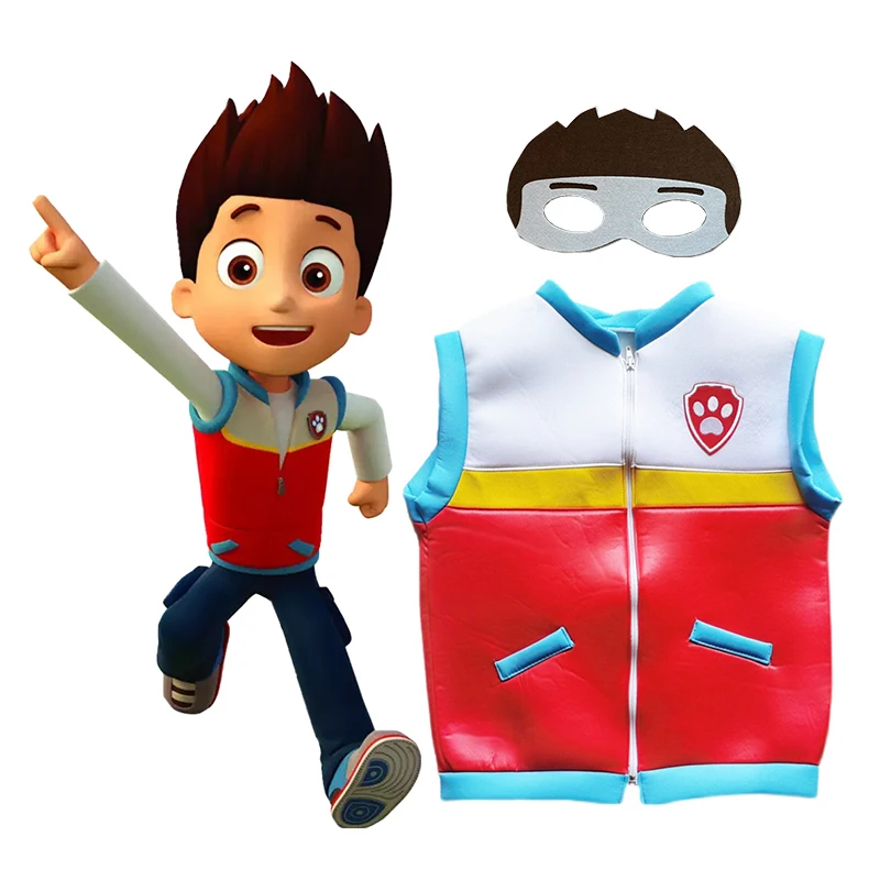 Kids-Paw-Patrol-Ryder-Costume-Vest-Cosplay-Captain-Set-Carnival ...