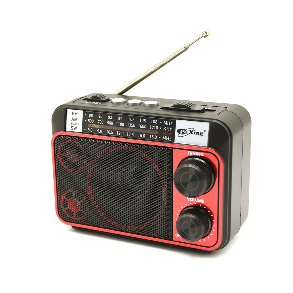 Radio-port-til-Am-Fm-Sw-recargable-con-linterna-LED-altavoz-incorporado ...