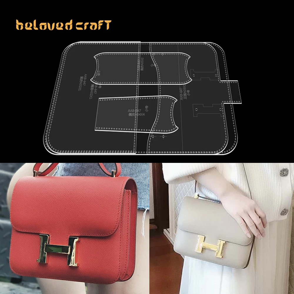 BelovedCraft-Leather-Bag-Pattern-Making-with-Kraft-Paper-and-Acrylic ...