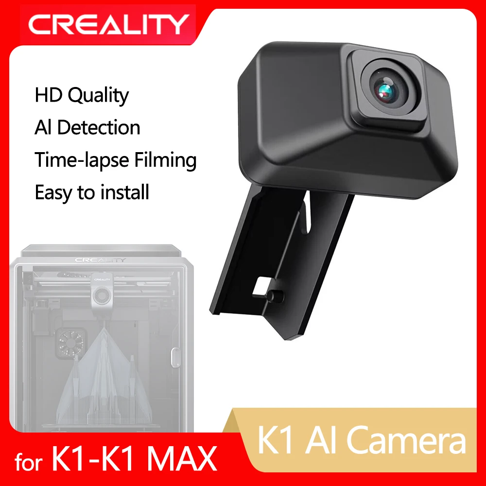 Creality Upgrade K1 AI Camera HD Quality AI Detection Time-lapse Filming Easy To Install 3D ...