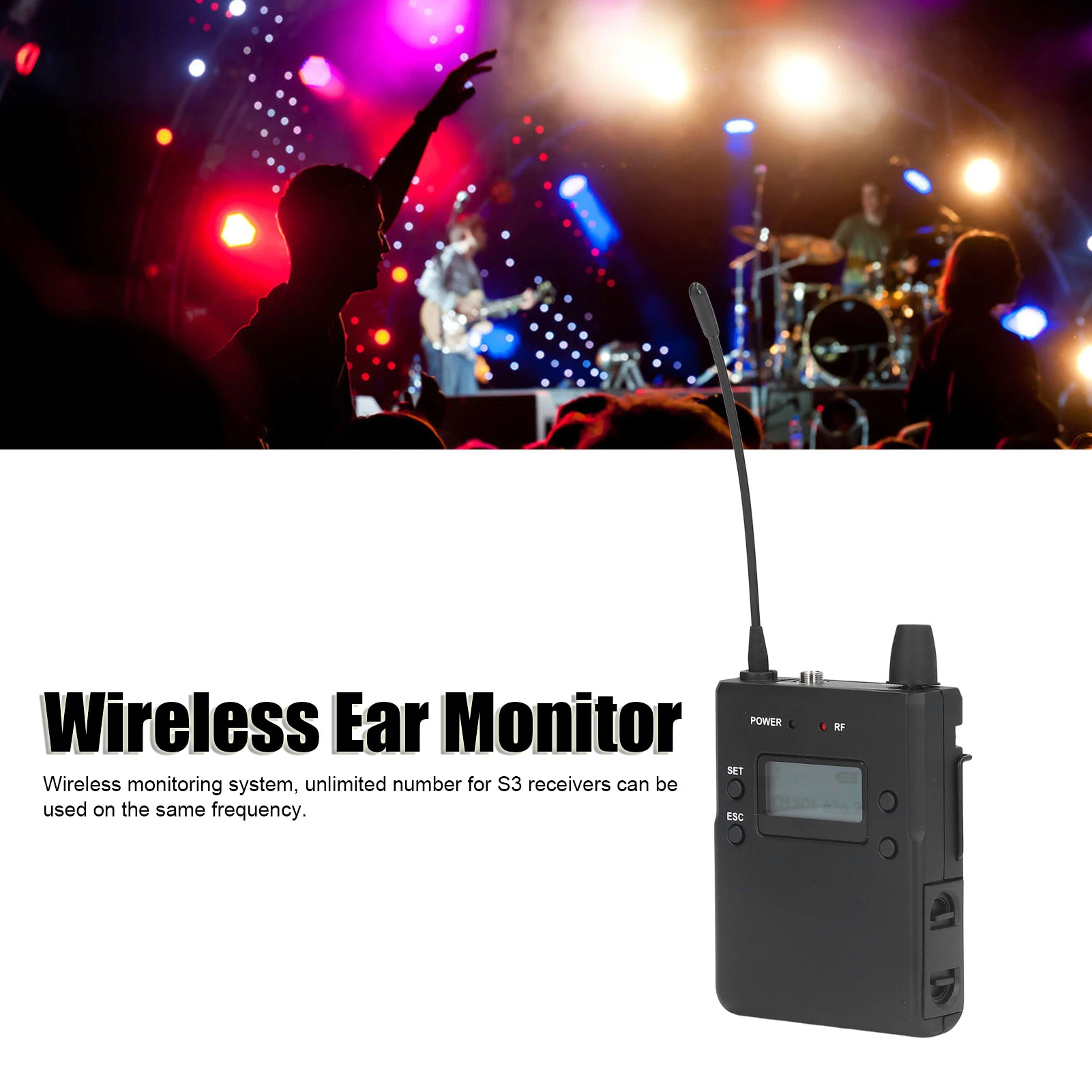 Anleon-S3-Wireless-Ear-Monitor-Receiver-626-662-518-554MHz-UHF-Stereo ...