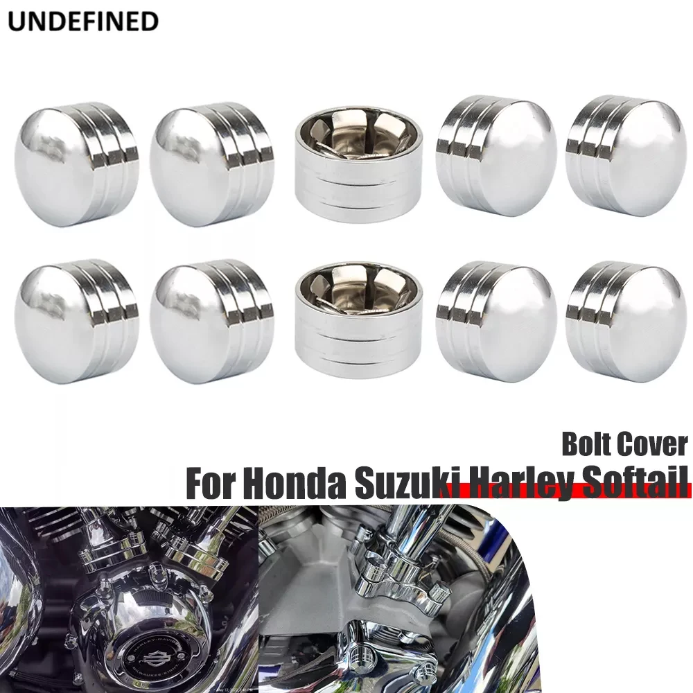 Motorcycle Bolt Covers Topper Head Caps for Harley Twin Cam Dyna ...