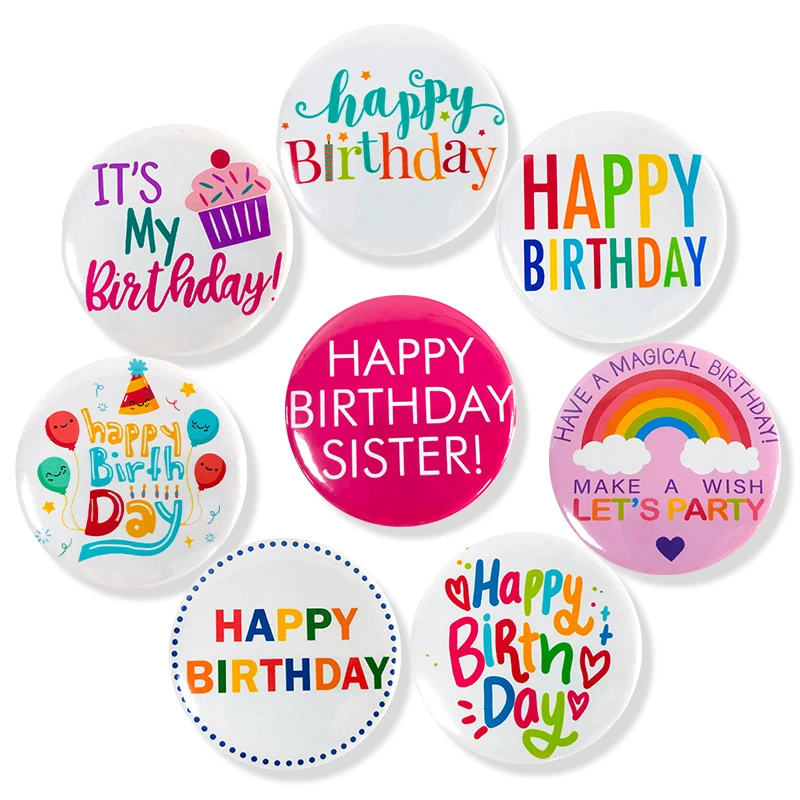 Birthday Badge Printable