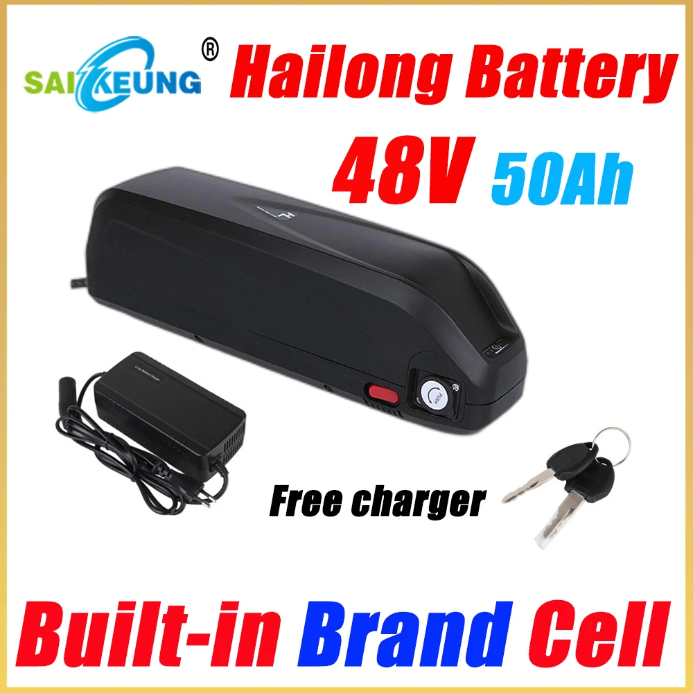 Hailong 36v 48v 20am (2000w) 50ah Batterie Bafang 500 3000w 72v Bateria ...
