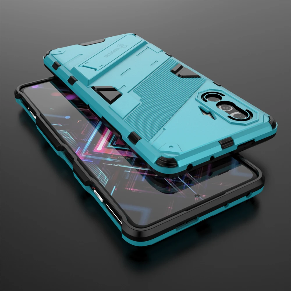 Shockproof Armor Rugged TPU Bumper Fundas Cover For Xiaomi Poco F3 GT ...
