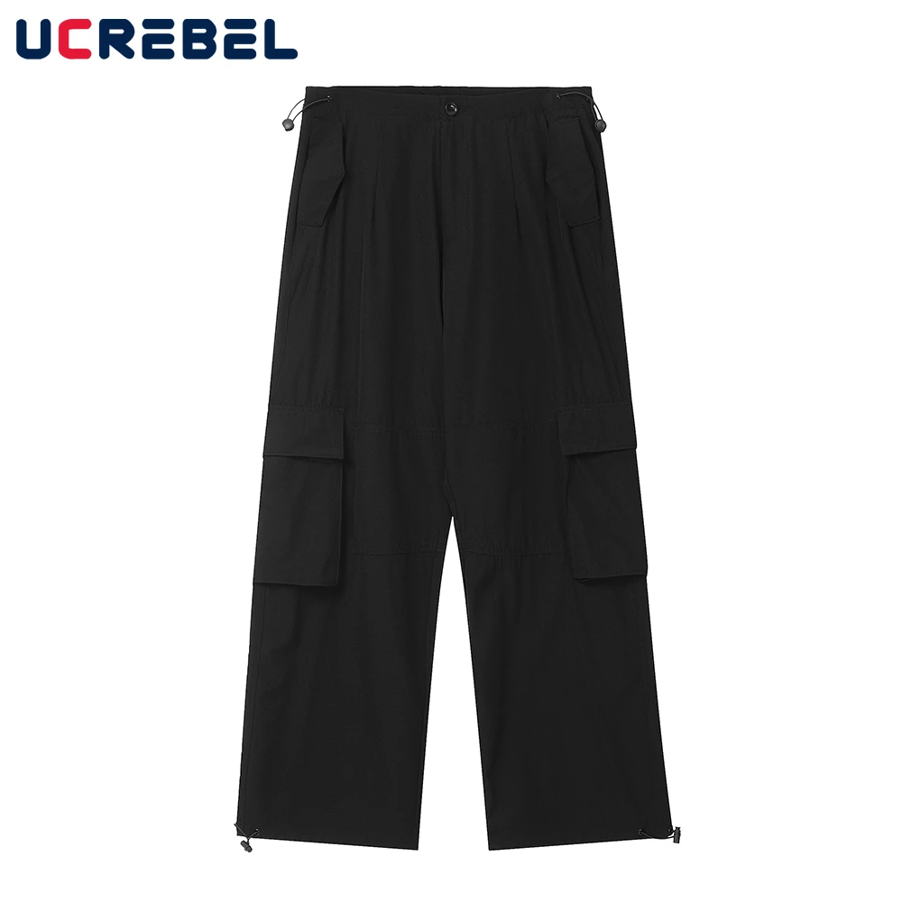 Pants Streetwear | Trousers | Casual Pants - Solid Color Casual Pants ...