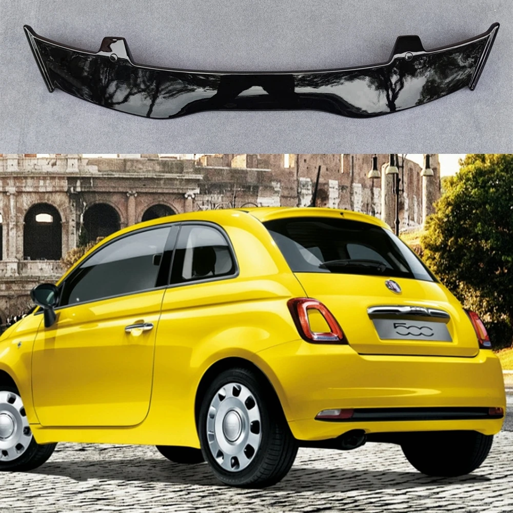 GT SPOILER EXTENSION FIAT 500 ABARTH MK1 2008-2012 REAR WING SPOILER ...