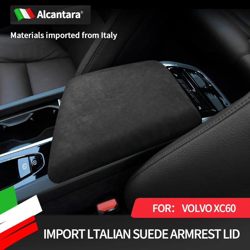 for Volvo XC60 Alcantara armrest box pad interior modified center ...