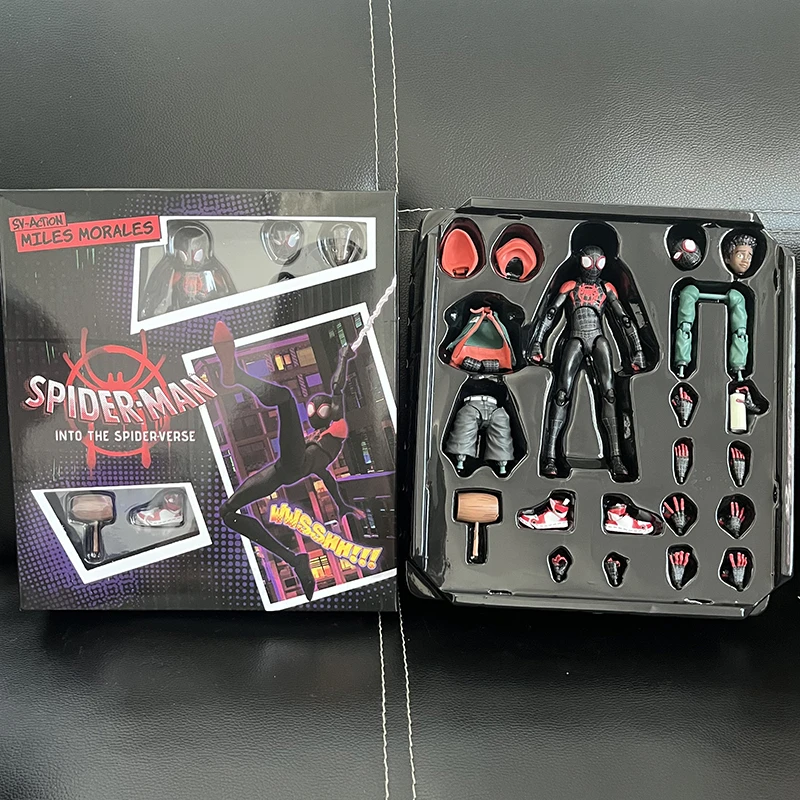 Sentinel Sv Action Spider Man in The Spider Verse Miles Morales Peni ...
