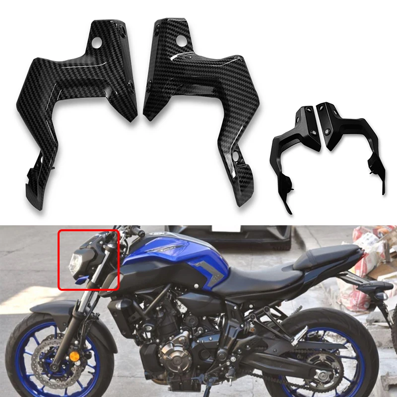 MT07 FZ07 Motorcycle Accessories Lower Headlight Fairing Stay Bracket ...
