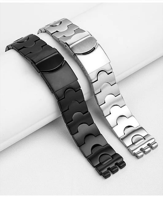 Swatch YCS-Reloj De Acero Inoxidable Para Hombre,, 50% OFF