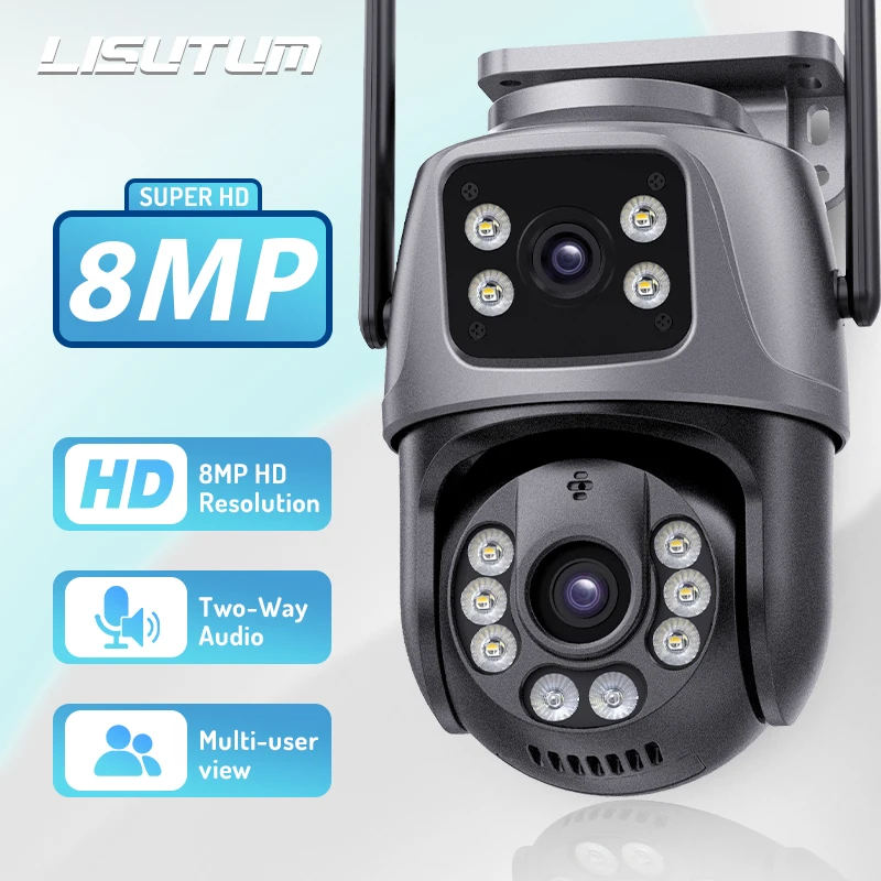 Outdoor-360-Wifi-CCTV-IP-Security-Protection-8MP-4K-Wireless-ICSee ...