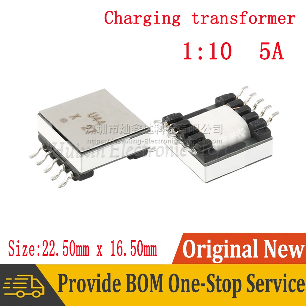 SMD Charging transformer flash light power supply 5A 1:10 10uh high ...
