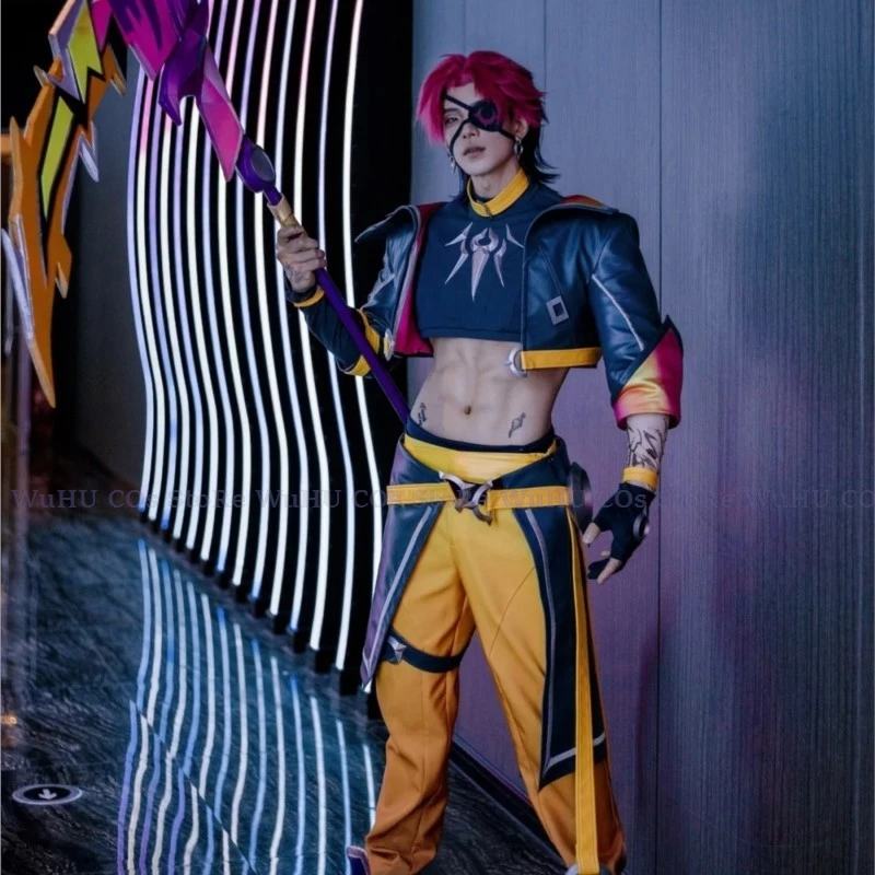 Game-LOL-Heartsteel-Cosplay-Kayn-Cosplay-Costume-Eyepatch-Kayn-Wig ...