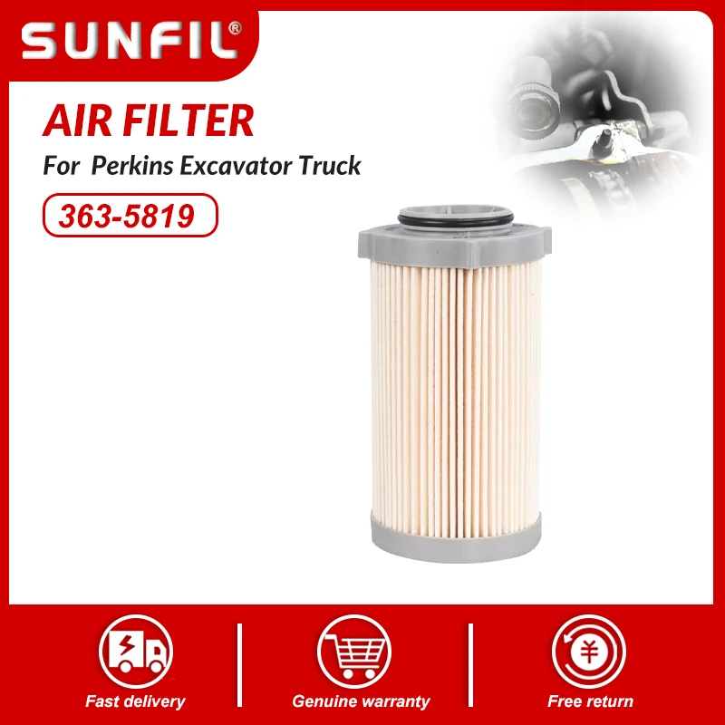 Fuel Filter 363-5819 3635819 FE1000-0109 837086374 PF46049 Perkins ...