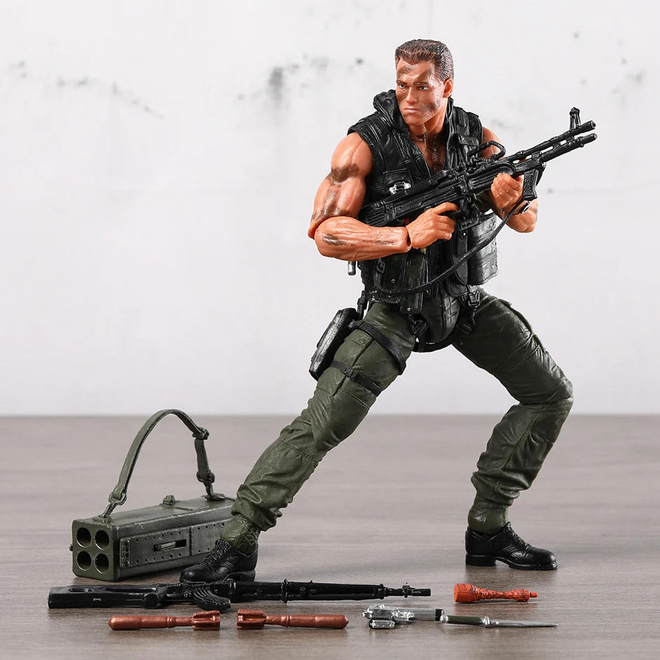 NECA-Arnold-Schwarzenegger-Commando-Matrix-30-aniversario-figura-de ...