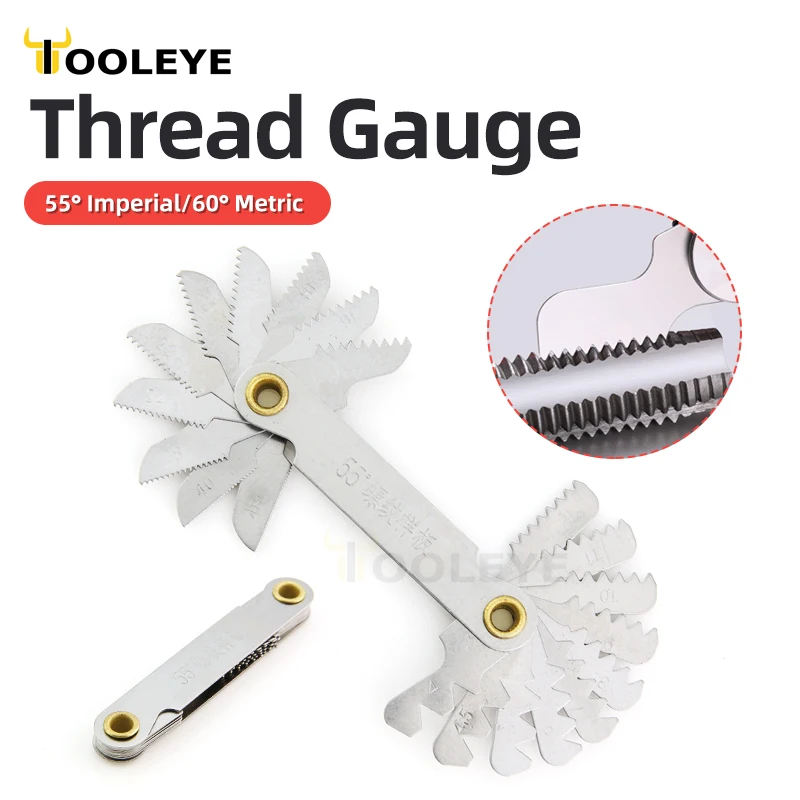 Thread Plug Gauge Gear Tooth Screw Pitch Gauges Carbon Steel Center ...