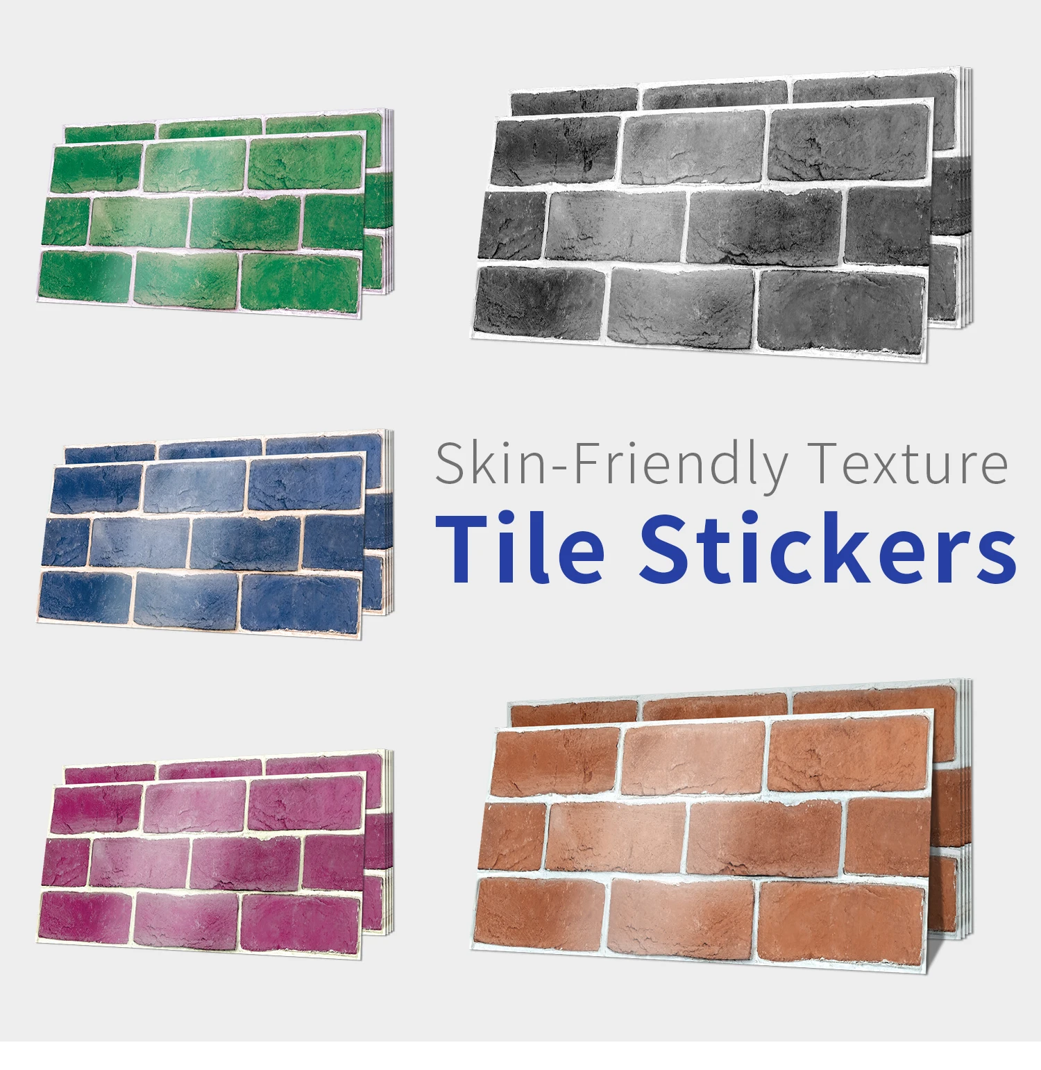 5-15-30pcs-Skin-Friendly-Self-Adhesive-Wall-Sticker-Kitchen-Waterproof ...