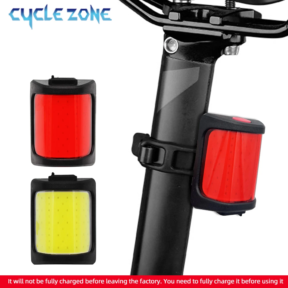 COB-Bicycle-Tail-Lights-USB-Rechargeable-LED-Bike-Warning-Back-Rear ...
