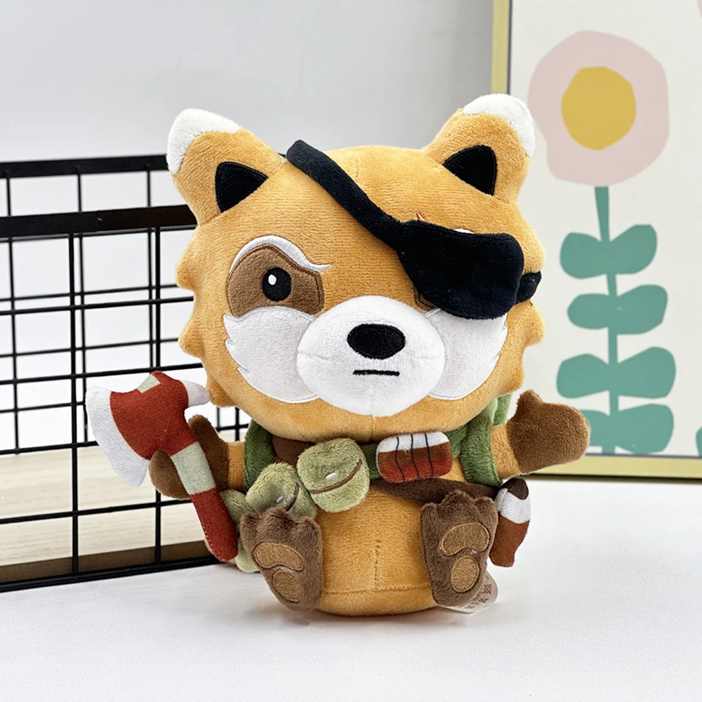 Steadfast-Spiffo-Plush-One-Eyed-Raccoon-Cartoon-Anime-Animal-High ...