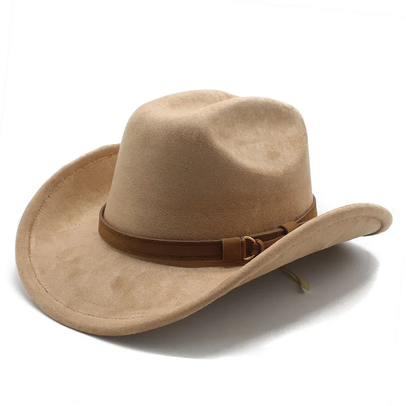 Men's Western Cowboy Hat All Seasons Denim Style Cotton-Polyester Blend ...