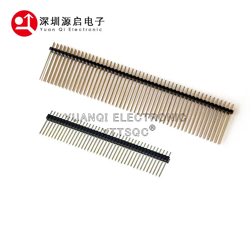 1-27mm-1-27-Single-Double-Row-Male-1X40P-2-50P-Breakaway-PCB-Board-Pin ...