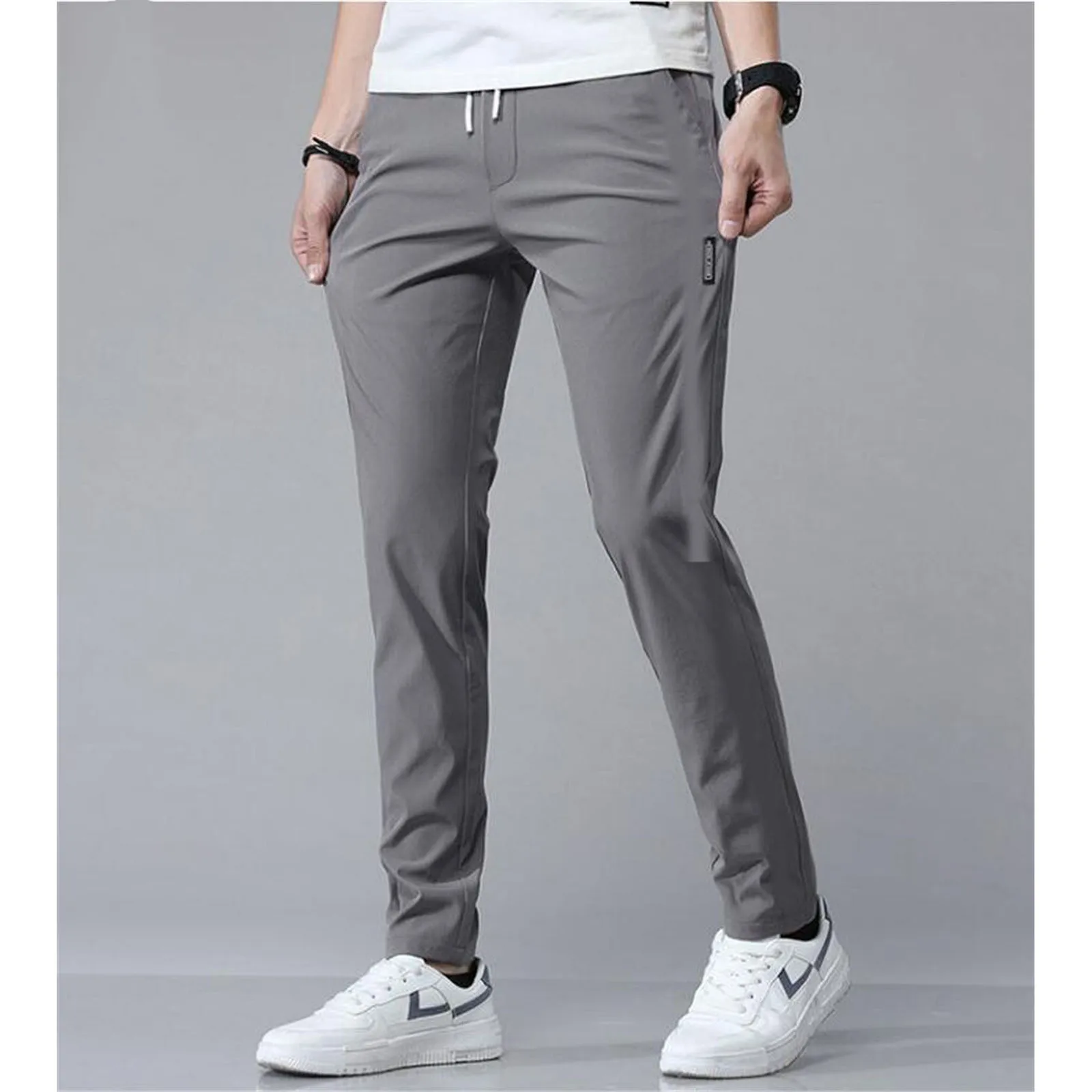 Stretch-Casual-Pants-Men-Classic-Lightweight-Slim-Fit-Trousers-for-Men ...