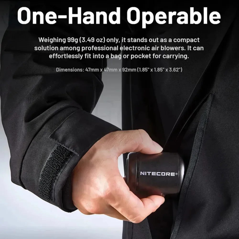 NITECORE-BB-Nano-Compressed-Air-Blower-One-hand-Operable-Mini-Electric ...